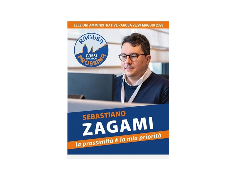 Il Consigliere comunale Sebastiano Zagami, eletto nella lista di Ragusa ...